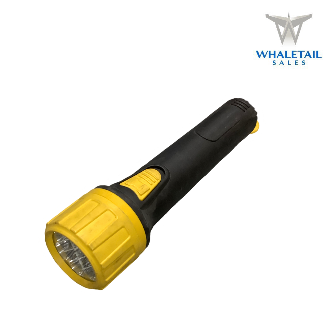 Aircraft Emergency Flashlight- Black/Yellow – Whaletail Sales