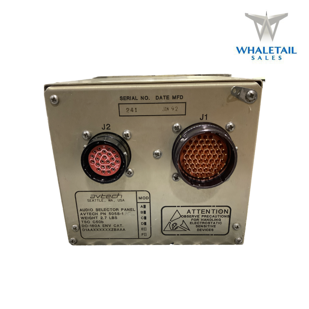 Audio Selector Panel – Whaletail Sales