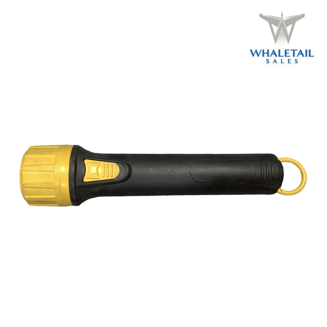 Aircraft Emergency Flashlight- Black/Yellow – Whaletail Sales