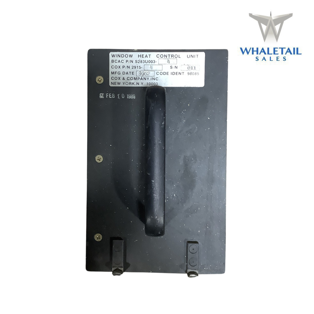 747 Window Heat Control Unit – Whaletail Sales