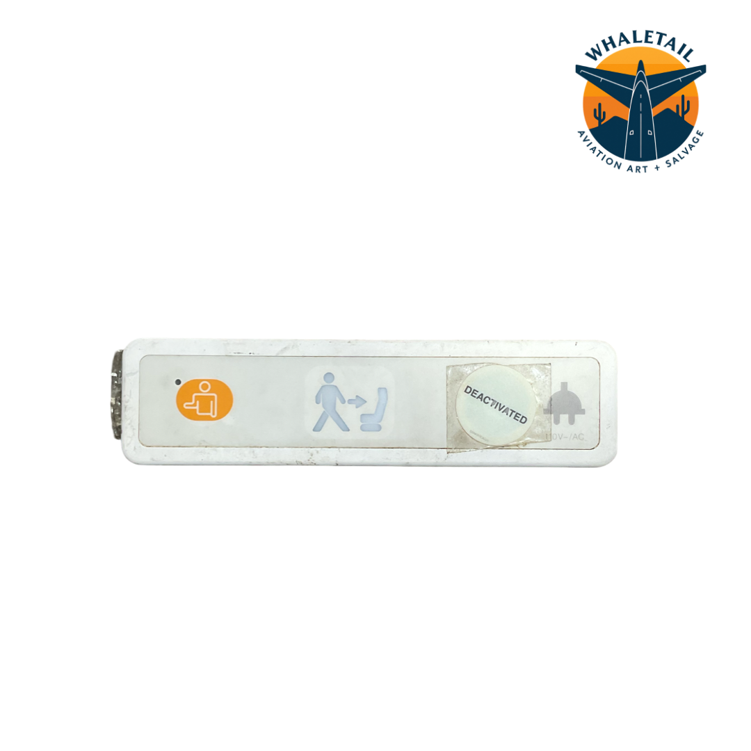 Airbus A319 “RETURN TO SEAT” Sign – Authentic Aircraft Cabin Sign ...